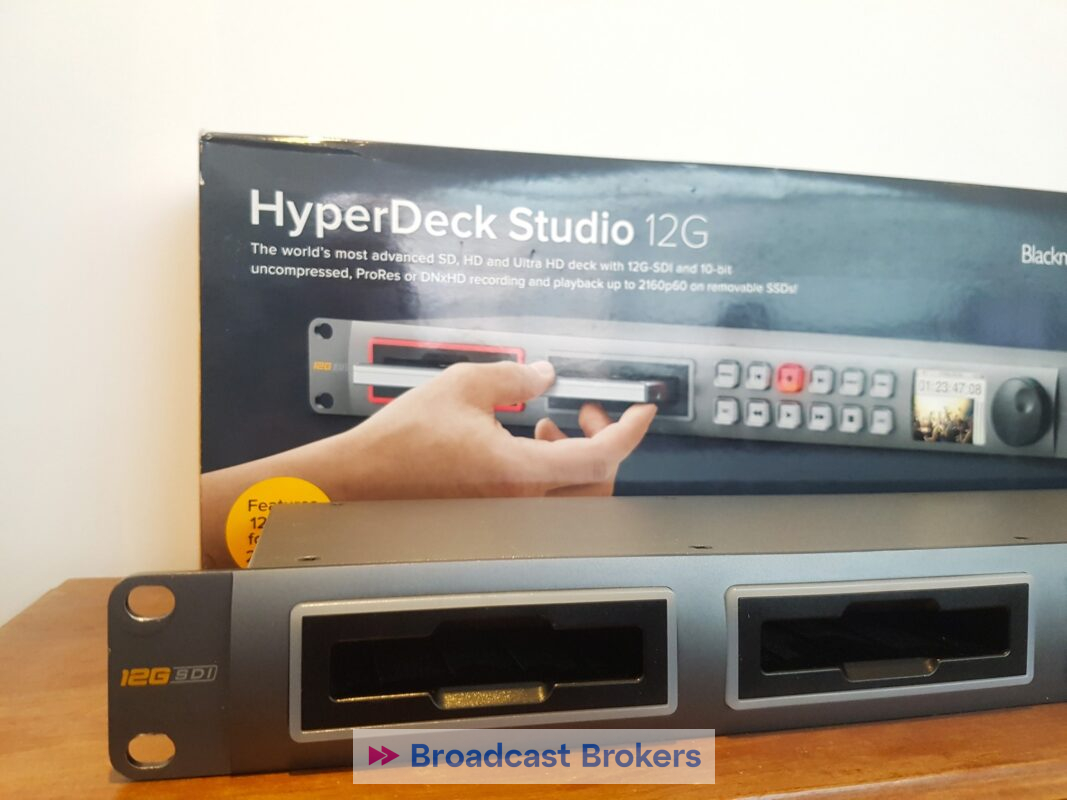 BlackMagic Design HyperDeck Studio 12G - Broadcast Brokers